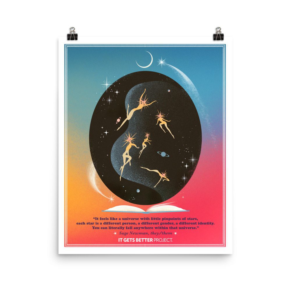 Gender Universe Poster – It Gets Better