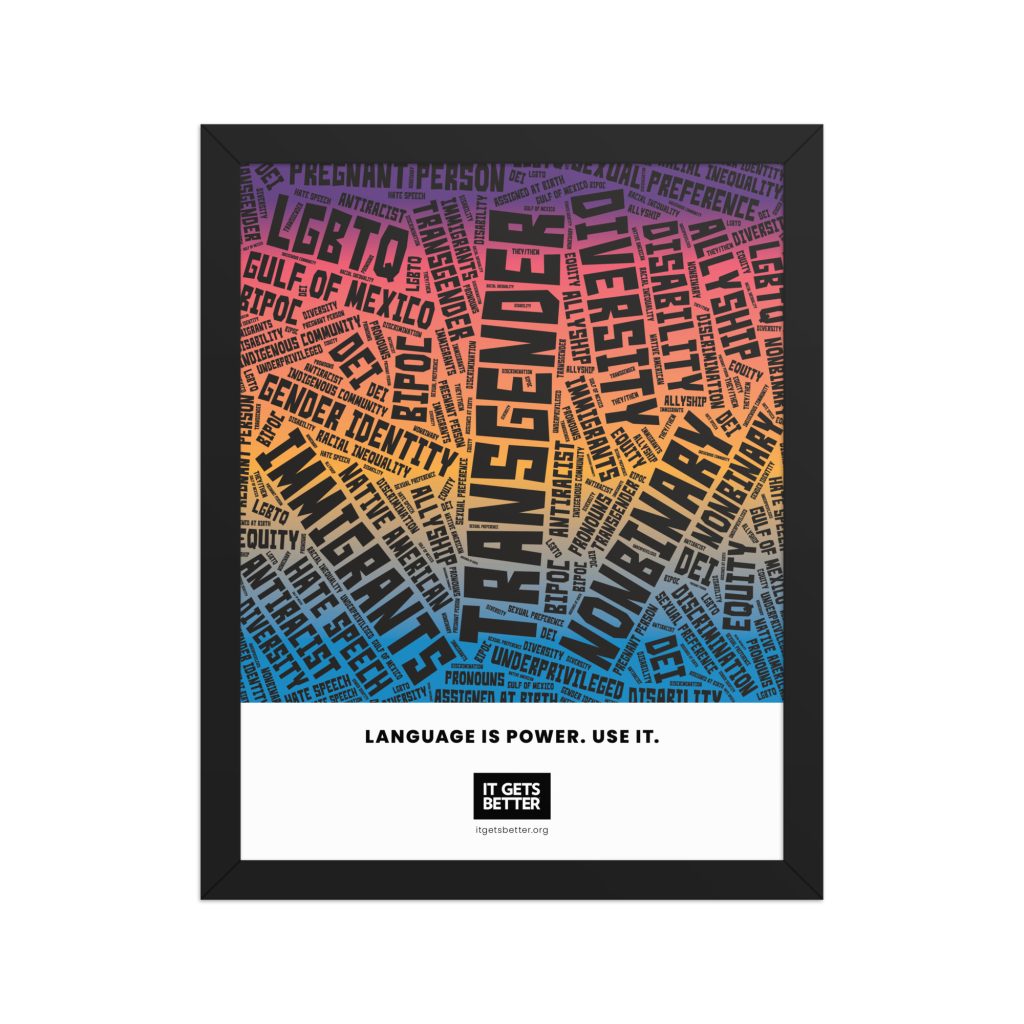 Gender Universe Poster – It Gets Better